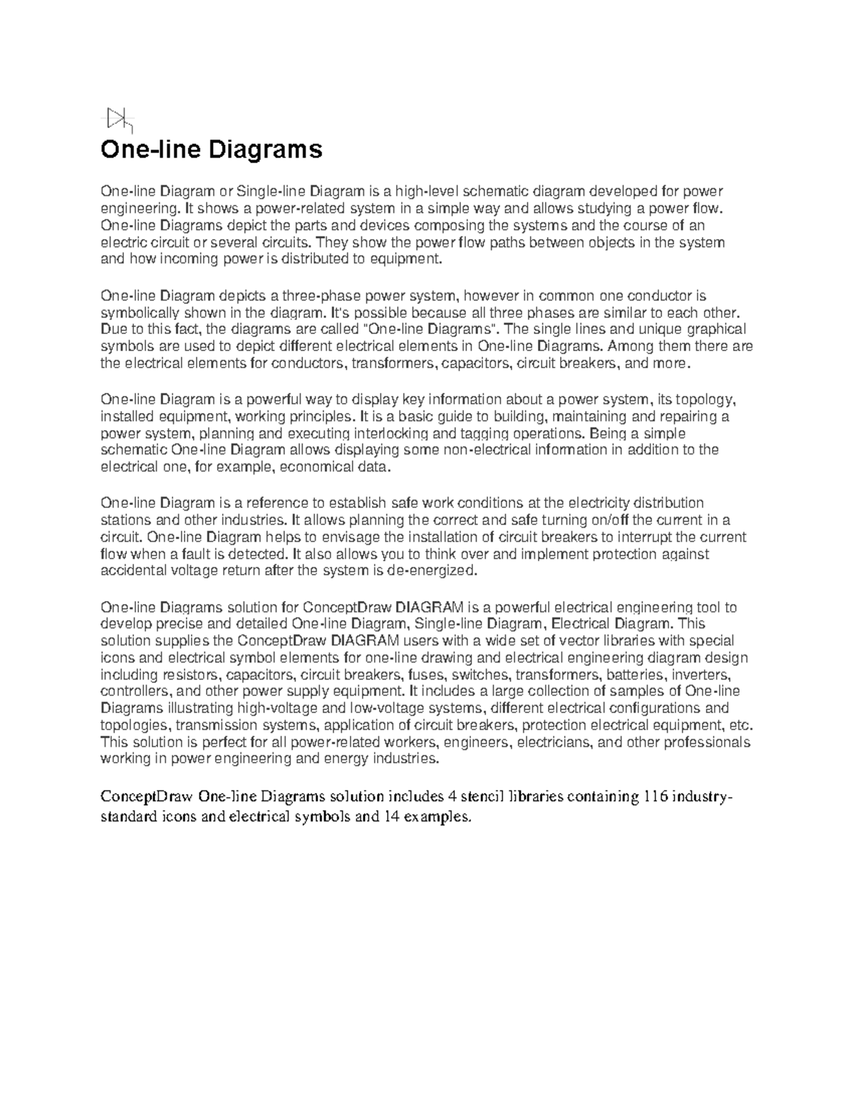 One-line Diagrams: A Comprehensive Guide for Power Engineering - Studocu