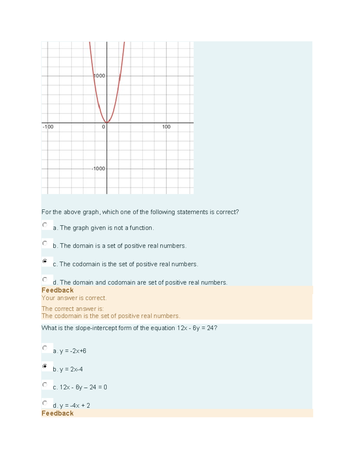 MATH 1201 Graded Quiz: Understanding Functions and Domains - Studocu