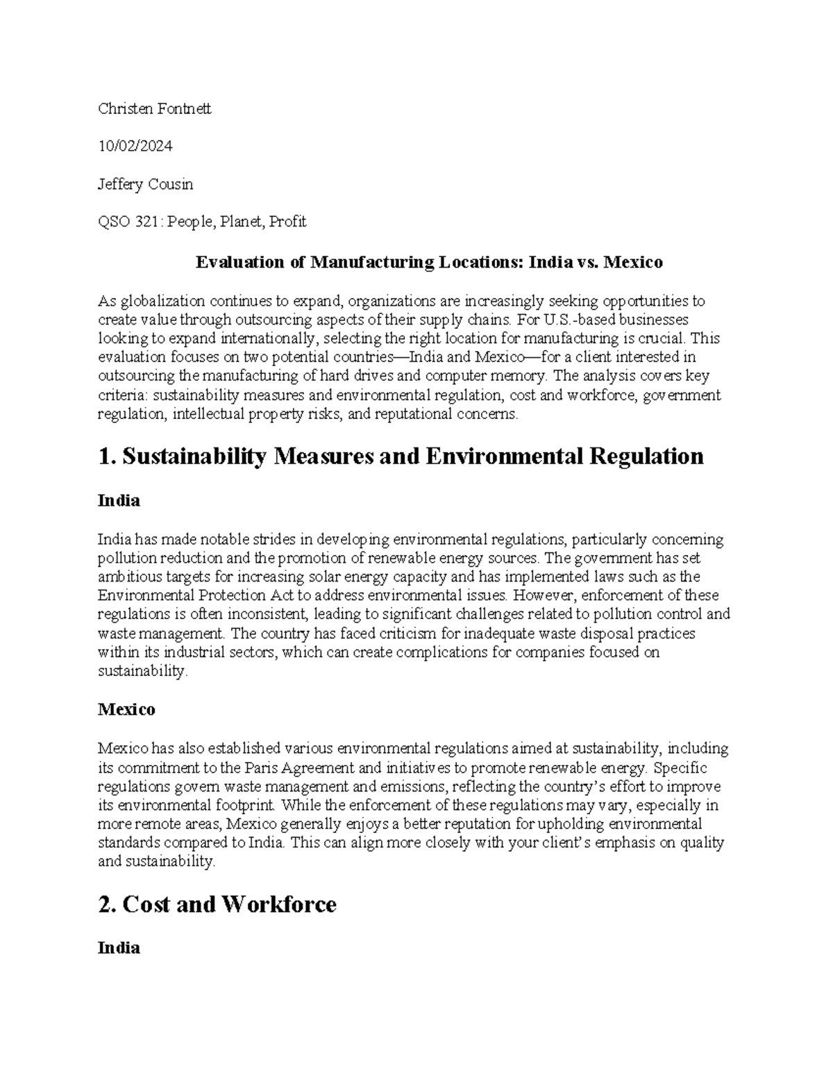 Mod 5 assigment ppl planet profit - Christen Fontnett 10/02/ Jeffery ...