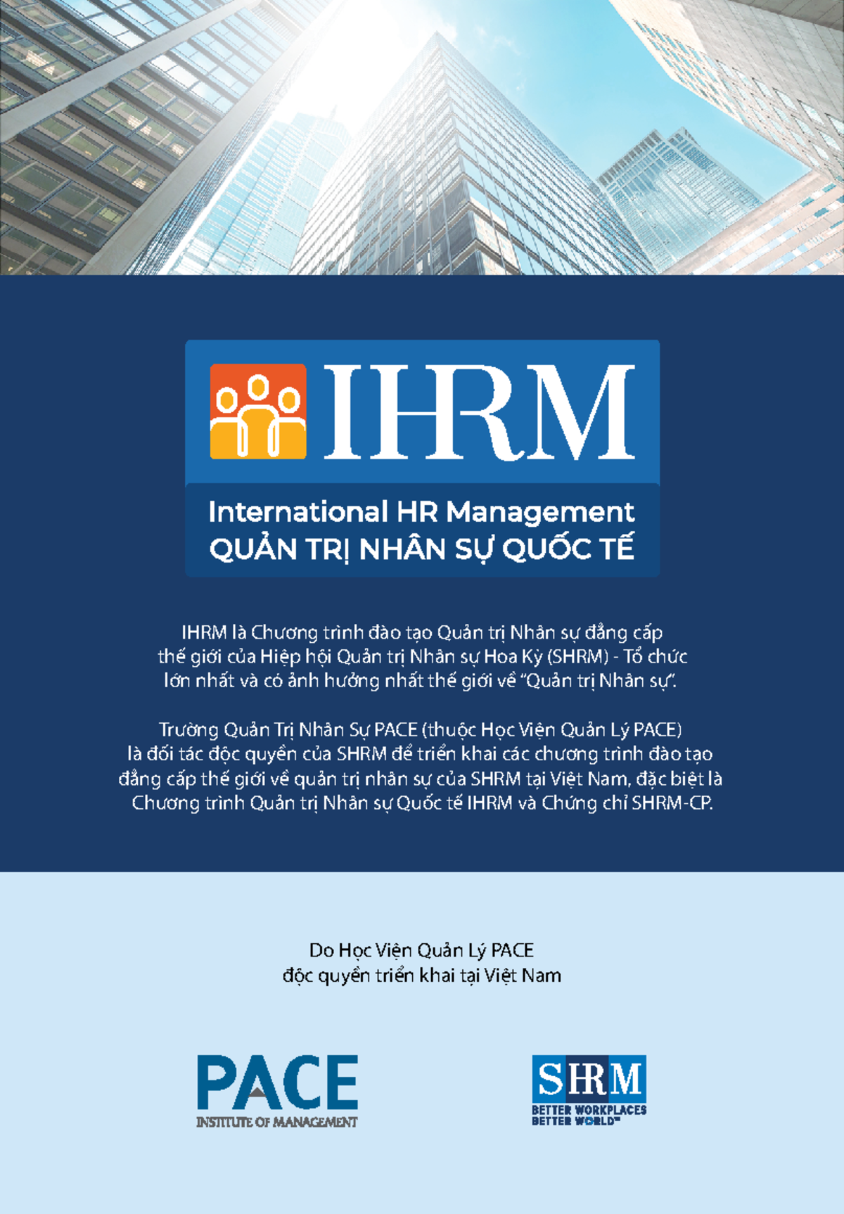 Brochure ihrm vn - Các chiến lược trong HRM - IHRM là Chương trình đào ...