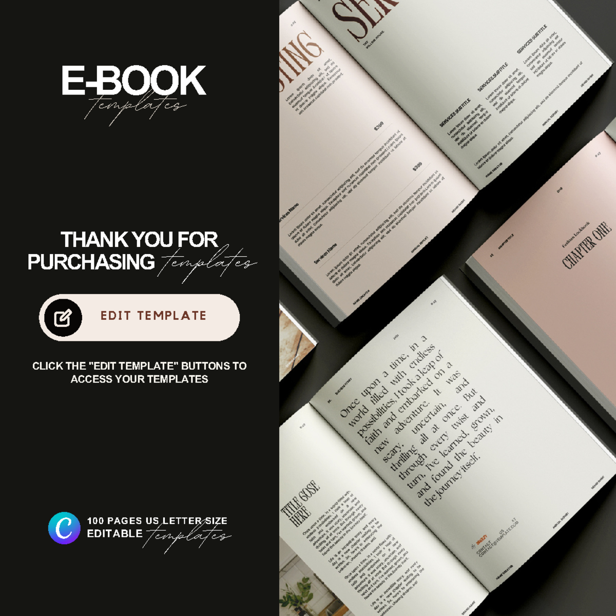 Ebook Template 100 Pages - templates E-BOOK PURCHASING templates E D I ...