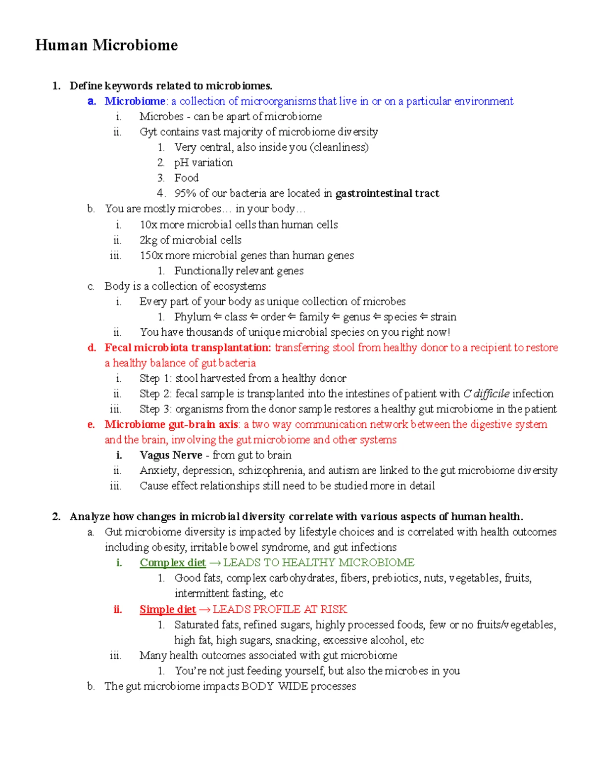 Microbiology Overview: Key Concepts and Challenges in Research - Studocu