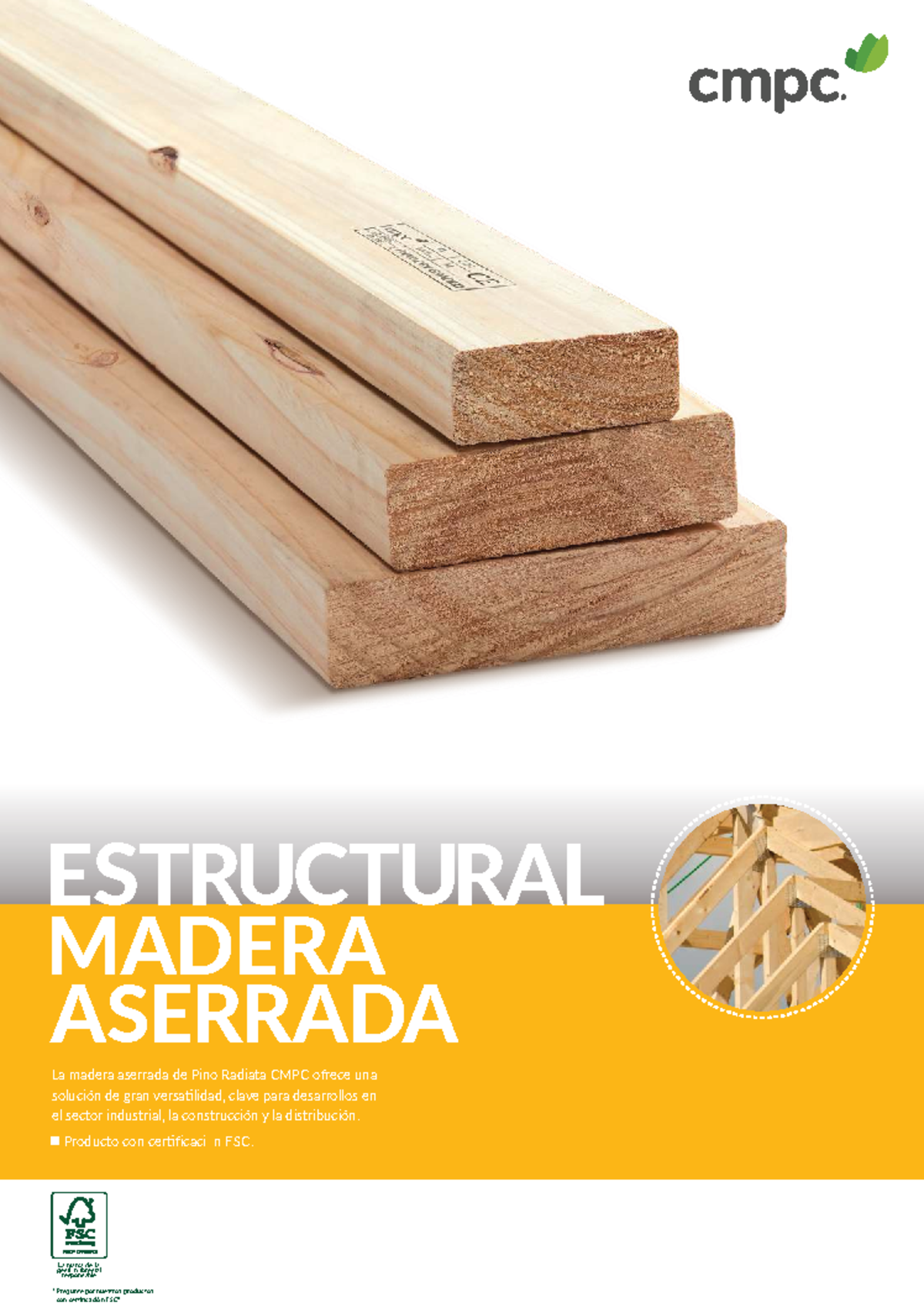Estructural Madera Aserrada Pino Radiata - Certificación FSC - Studocu