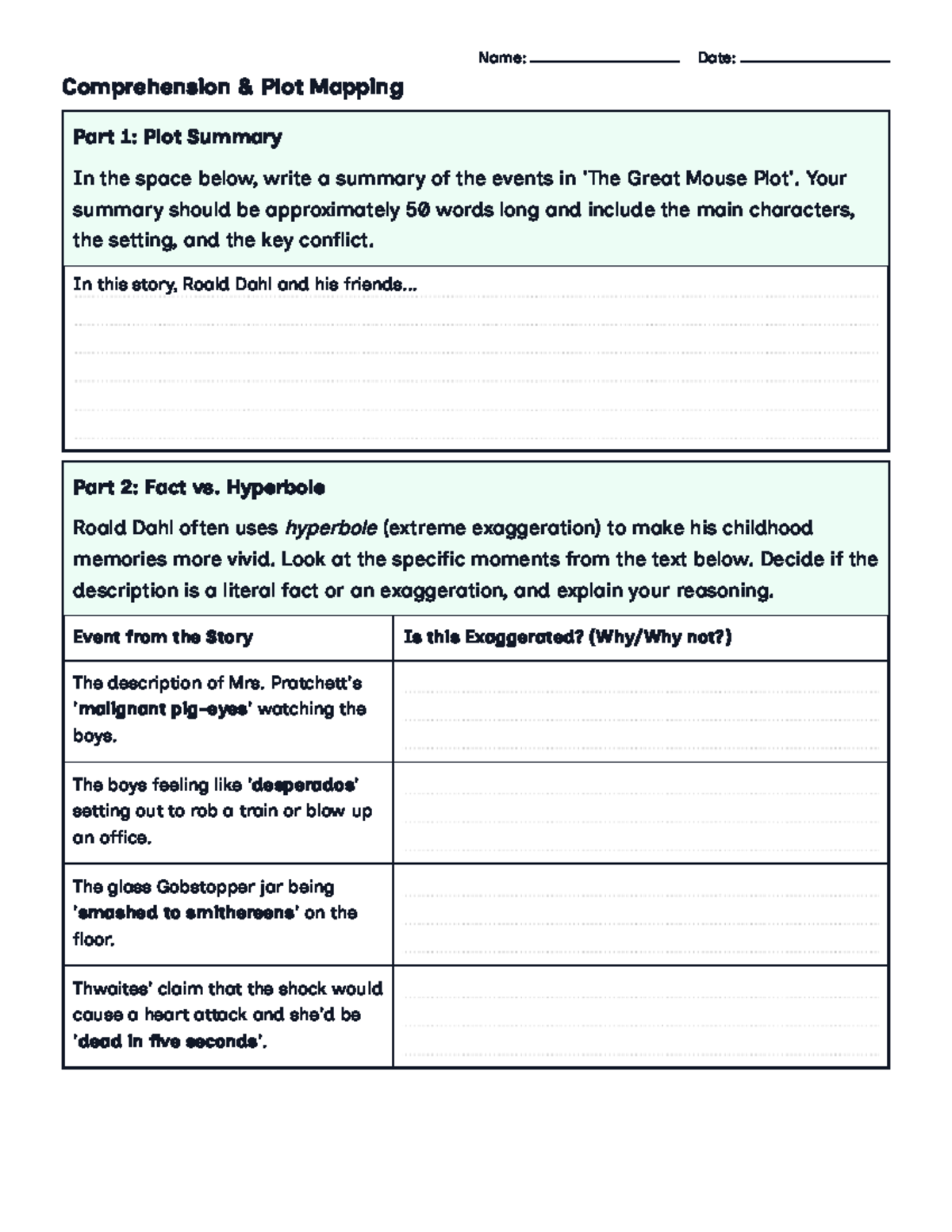 Analysis of The Great Mouse Plot (ENG 101) - Character & Mood Insights ...