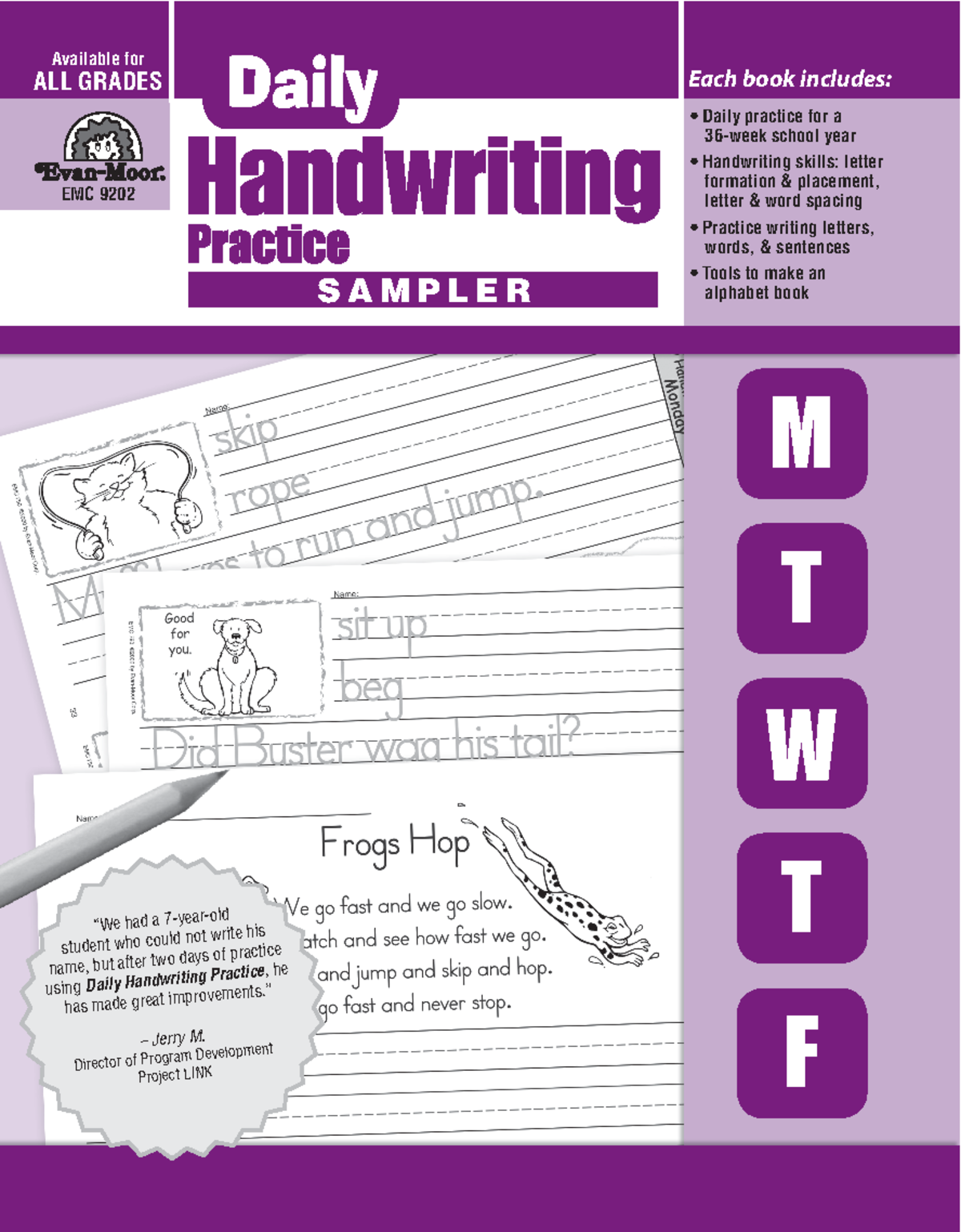 Daily Handwriting Practice Samples (EMC 790, 791, 792, 793) - Studocu