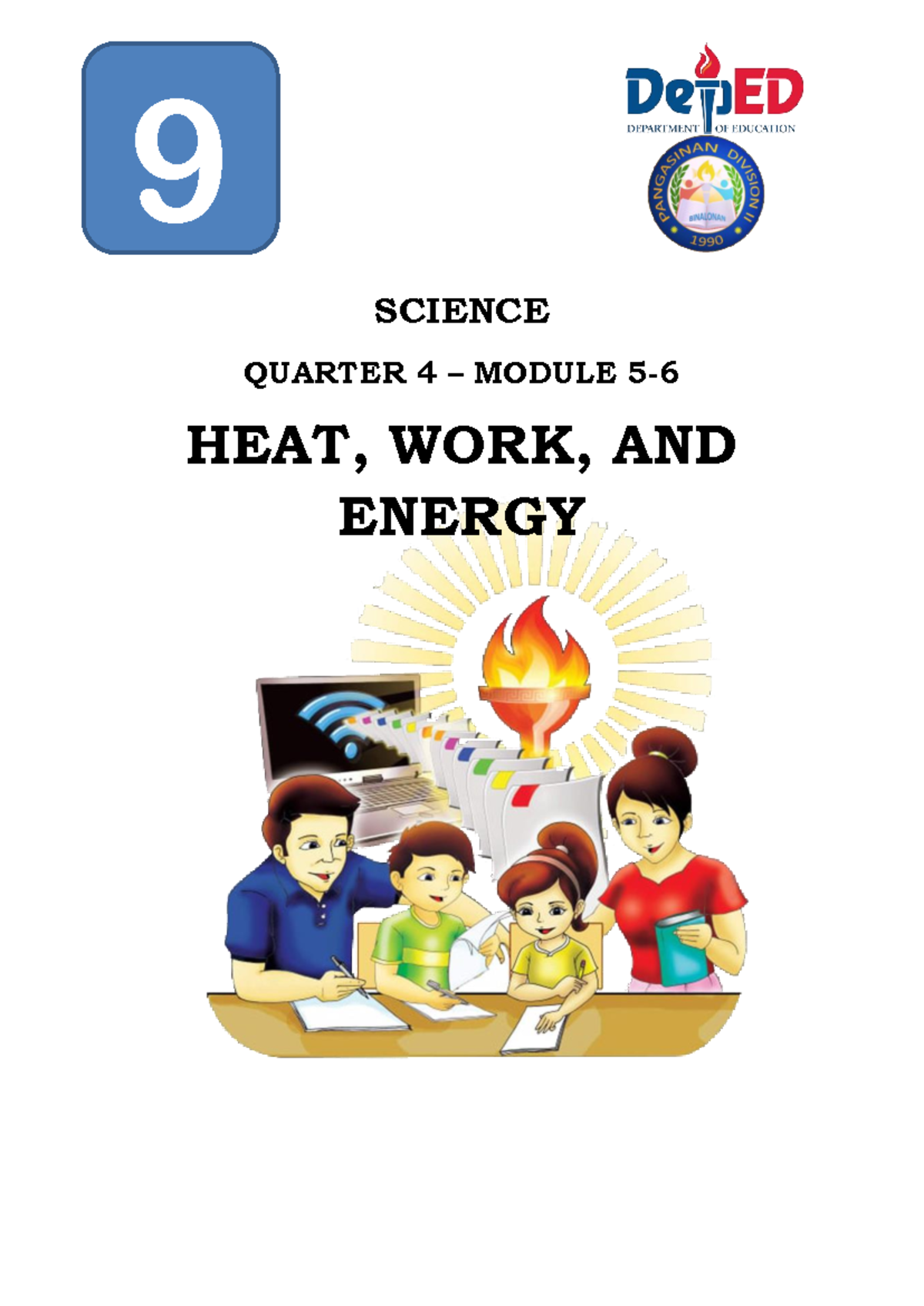 Grade 9 Q4 Module 5-6 Science: Heat, Work, and Energy Concepts - Studocu