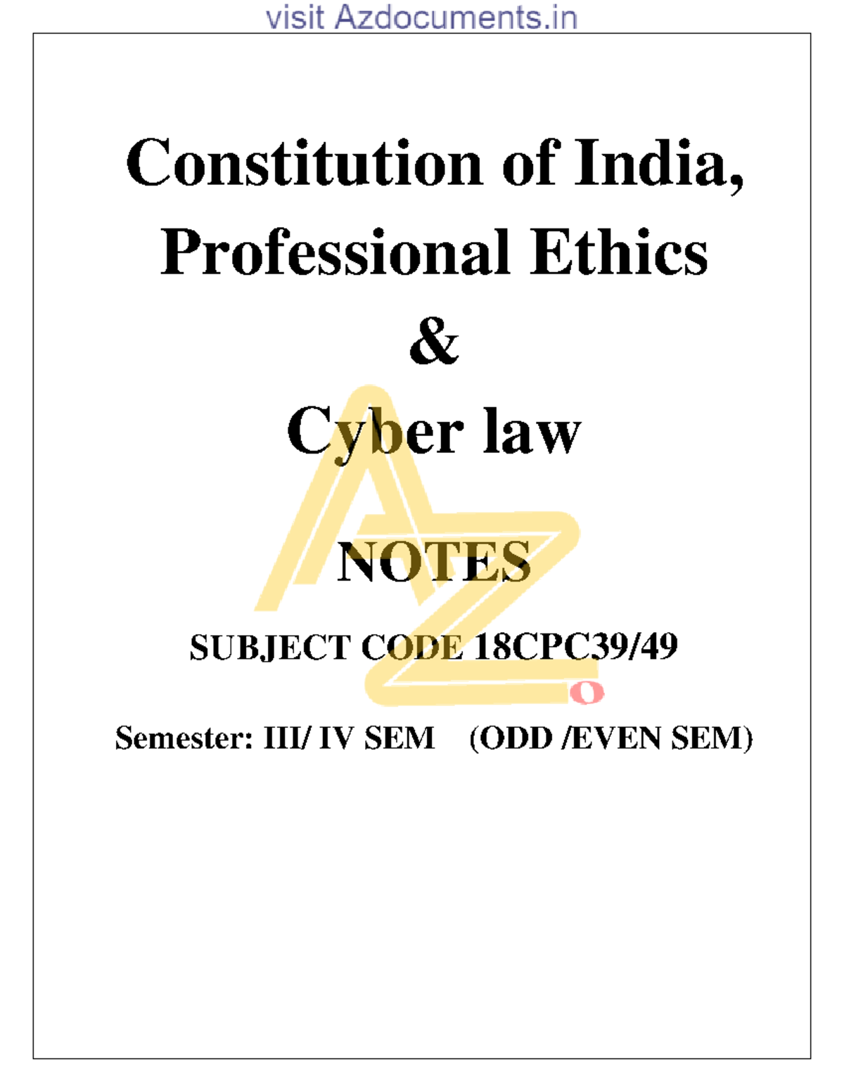 CPC Full Notes@Documents For great help - Constitution of India ...