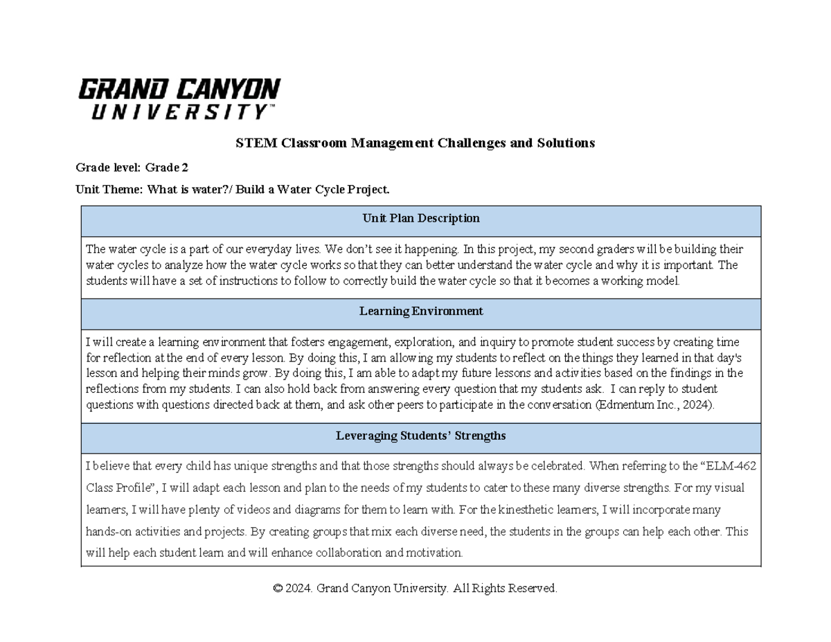 Stemchallengesand Solutions - STEM Classroom Management Challenges and ...