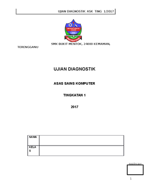 FORM 1 Chapter 1 7 Science Notes - CHAPTER 1 INTRODUCTION TO SCIENCE ...
