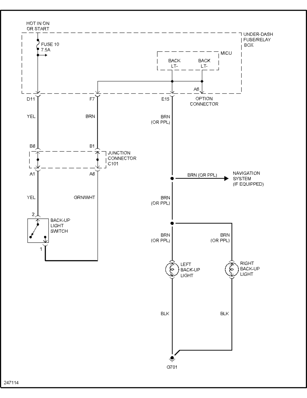 Back-Up Lamps Manual: Wiring & Connector Guide for MICU Systems - Studocu