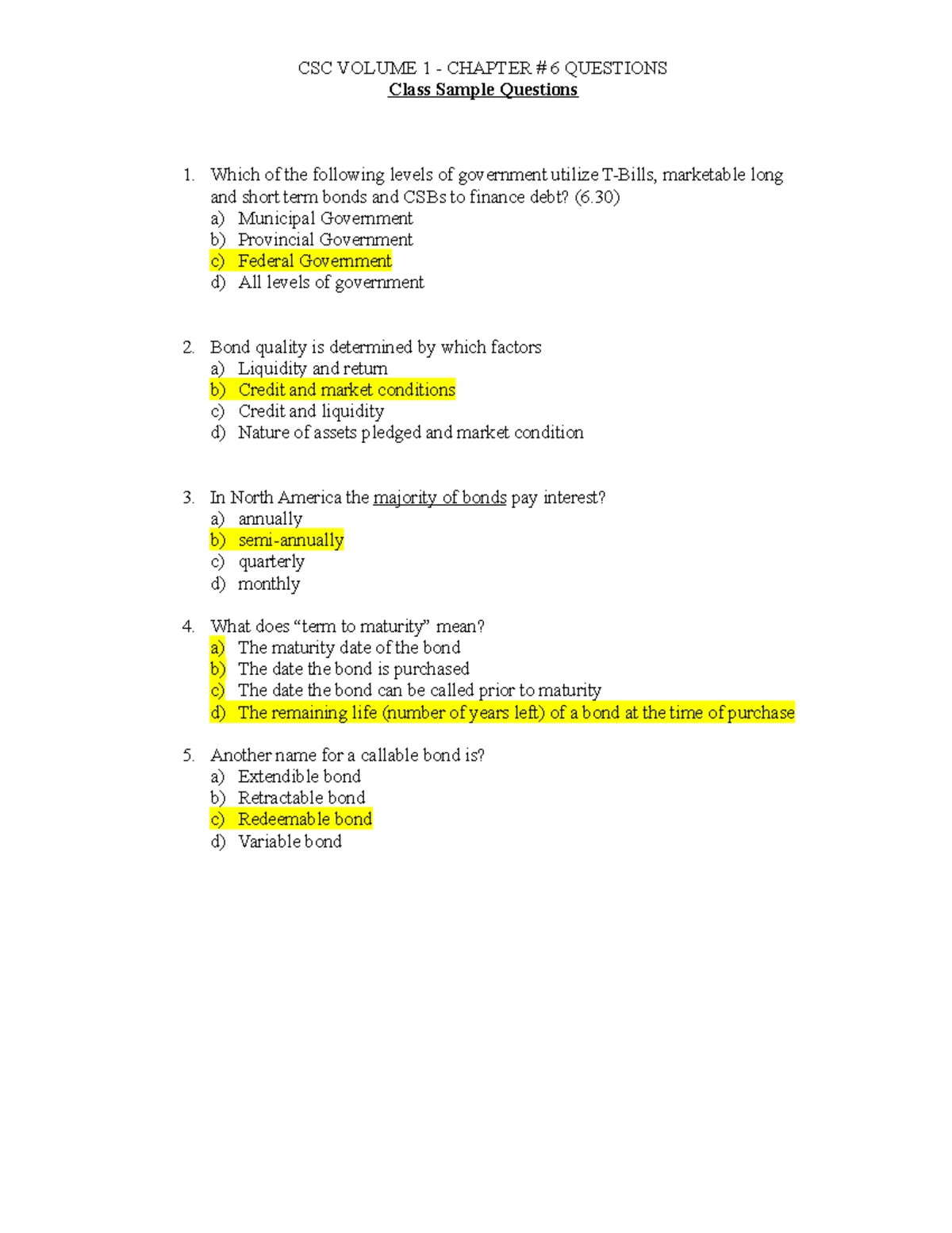 CSC 2 FINAL EXAM MOCK TEST: KEY CONCEPTS & QUESTIONS - Studocu