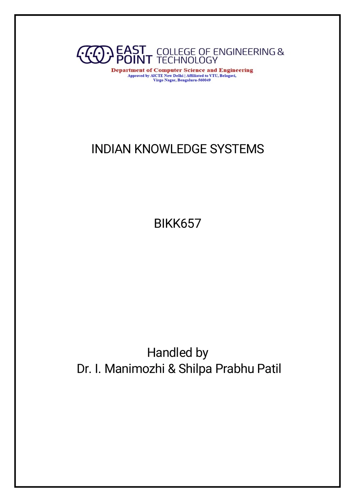 IKS Question Bank - MCQs on Indian Knowledge Systems (IKS) - Studocu