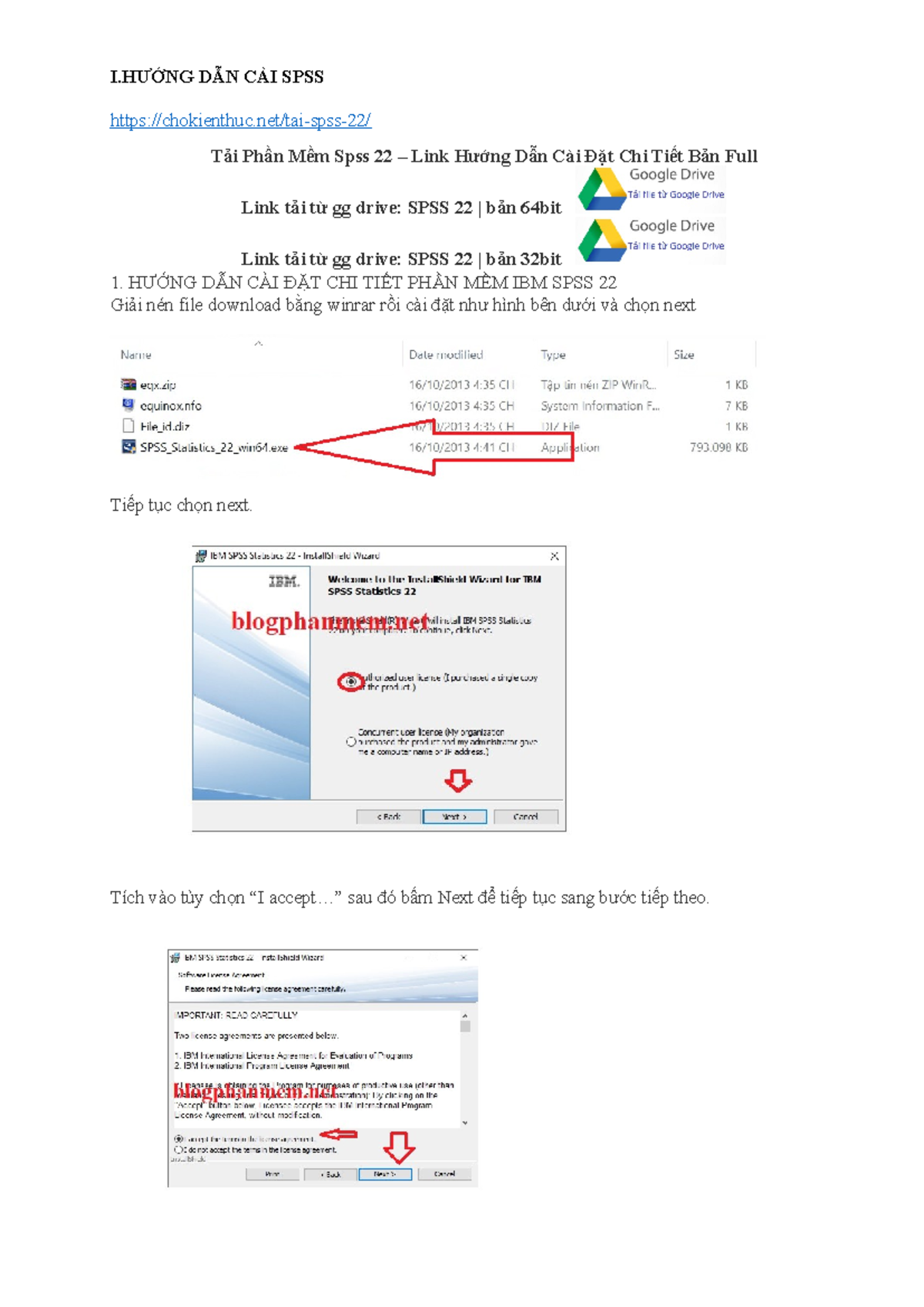 Hướng Dẫn Cài Đặt SPSS 22 - Chi Tiết Từng Bước và Link Tải - Studocu