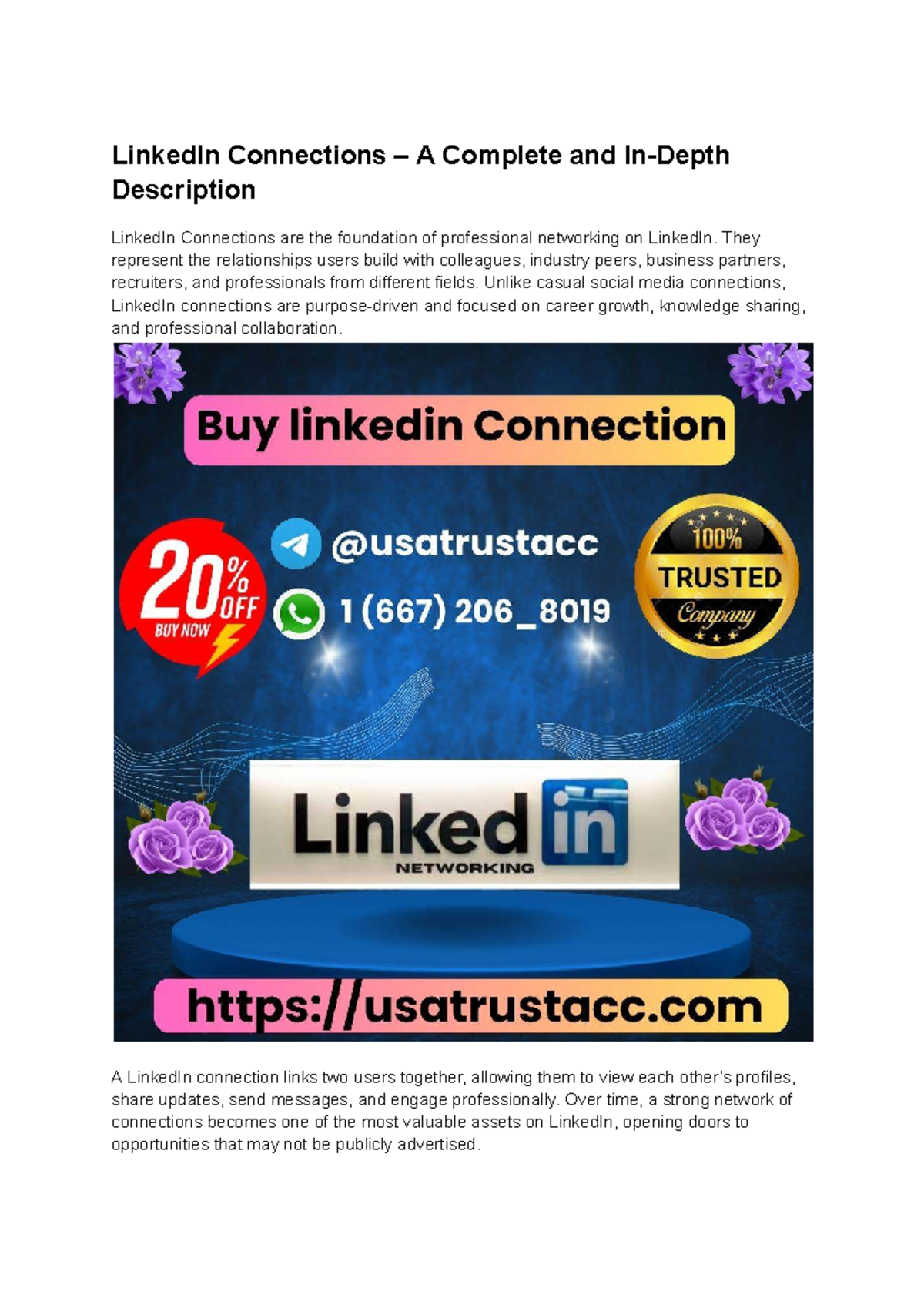 Buy LinkedIn Connections: Grow Your Network Fast (Guide Step by Step ...