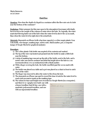 06 PHY 133 Lab report - Momentum and Energy - Taeyi Yang Mar / 24th ...