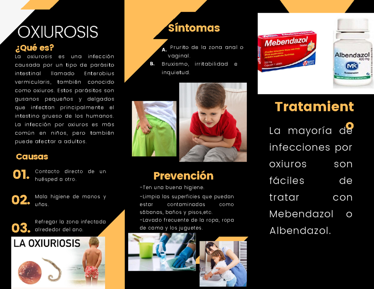 Oxiurosis - Tratamient o La mayoría de infecciones por oxiuros son ...