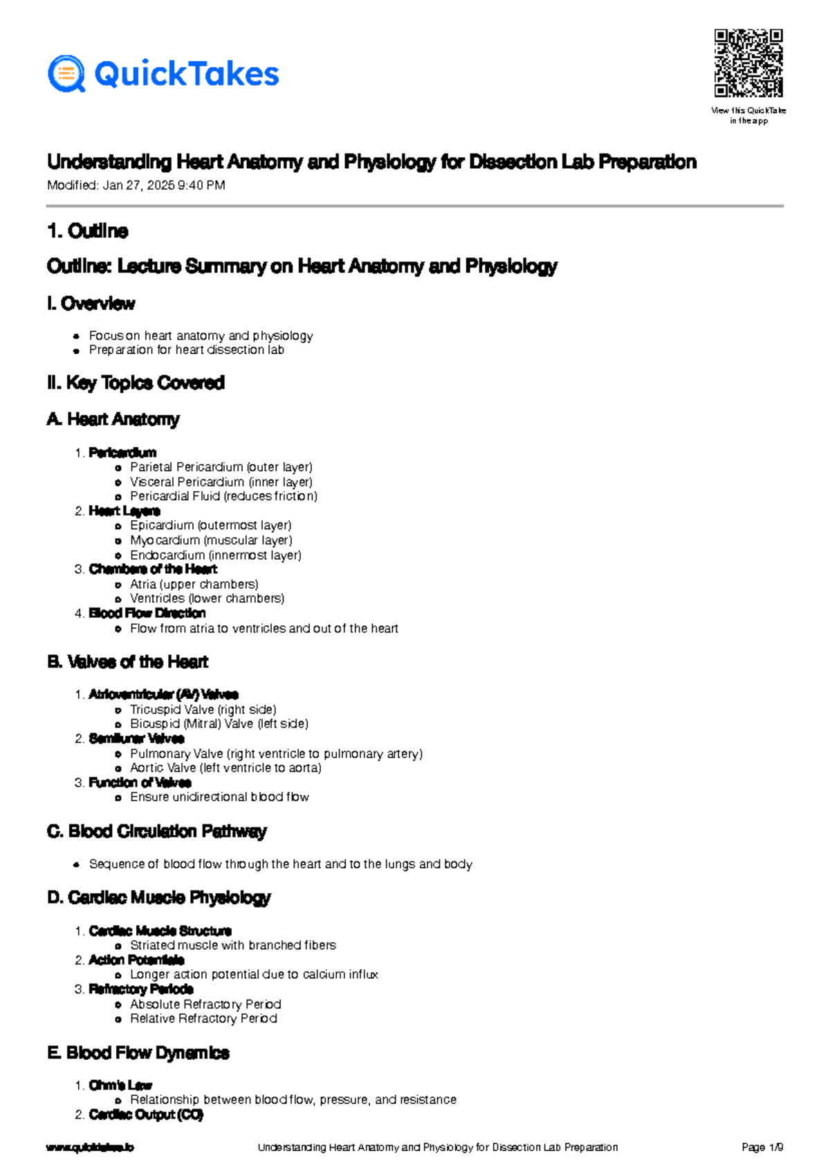 A and p2 review - Understanding Heart Anatomy and Physiology for ...