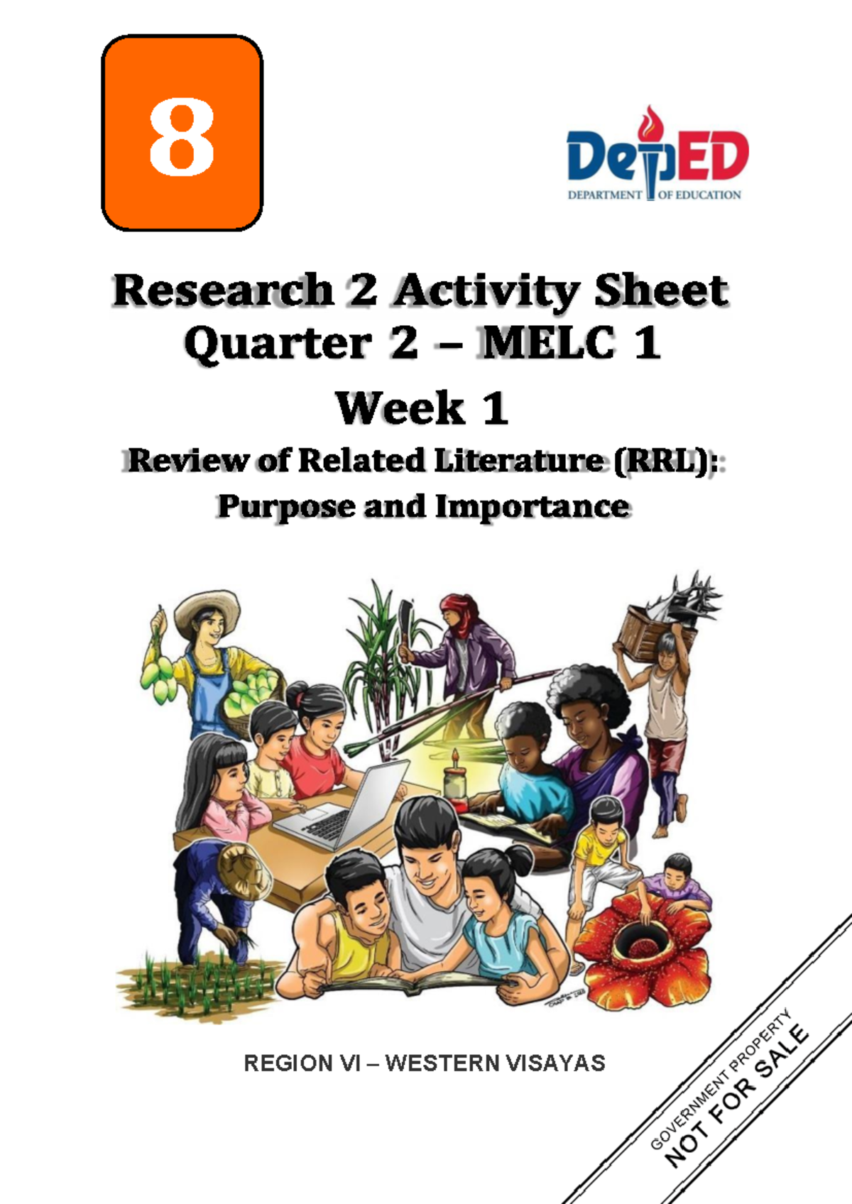 Research II Activity Sheet No. 1: Review of Related Literature (RRL ...