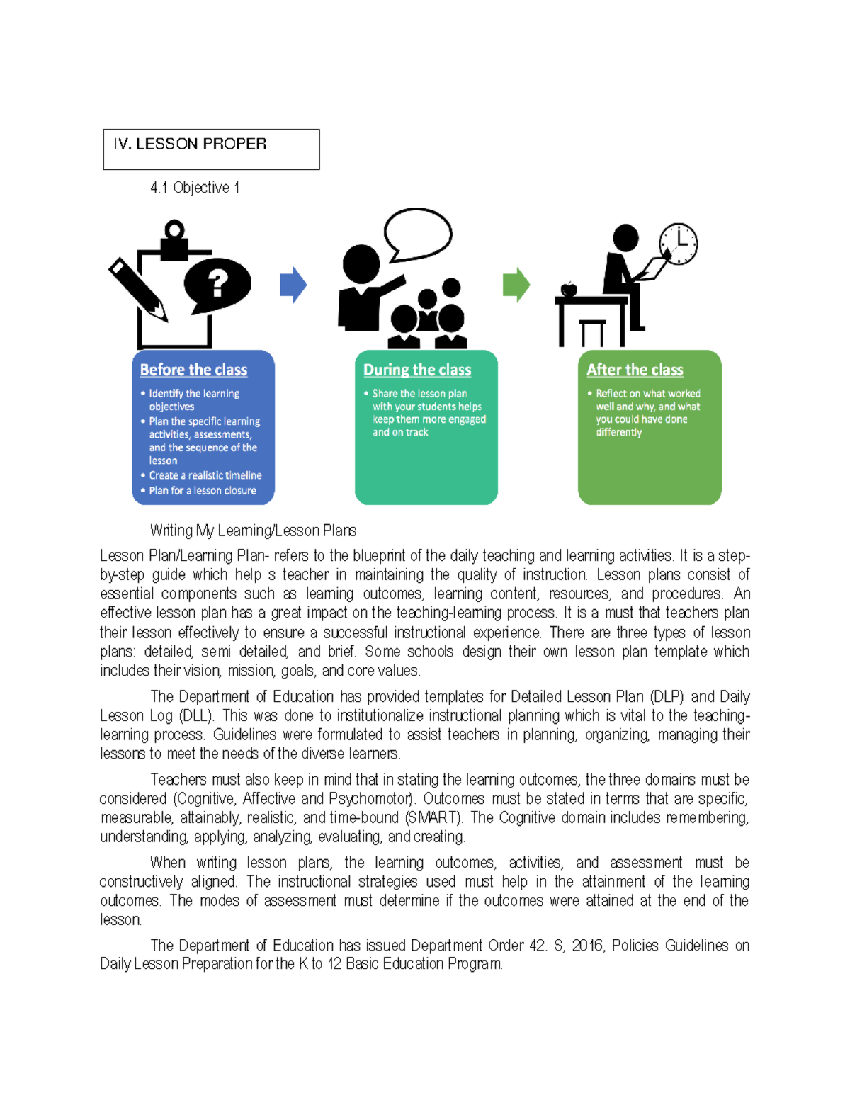 Module 10: Detailed Lesson Planning & Instructional Delivery - Studocu
