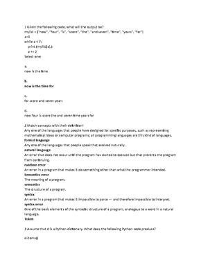 [Solved] Discussion Forum In this assignment we delve into the fascinating - Computer Science ...