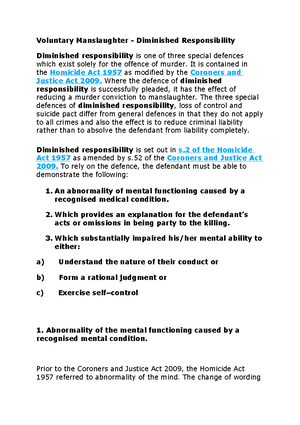Loss of control - Lecture notes 5 - Loss of control: What is the ...