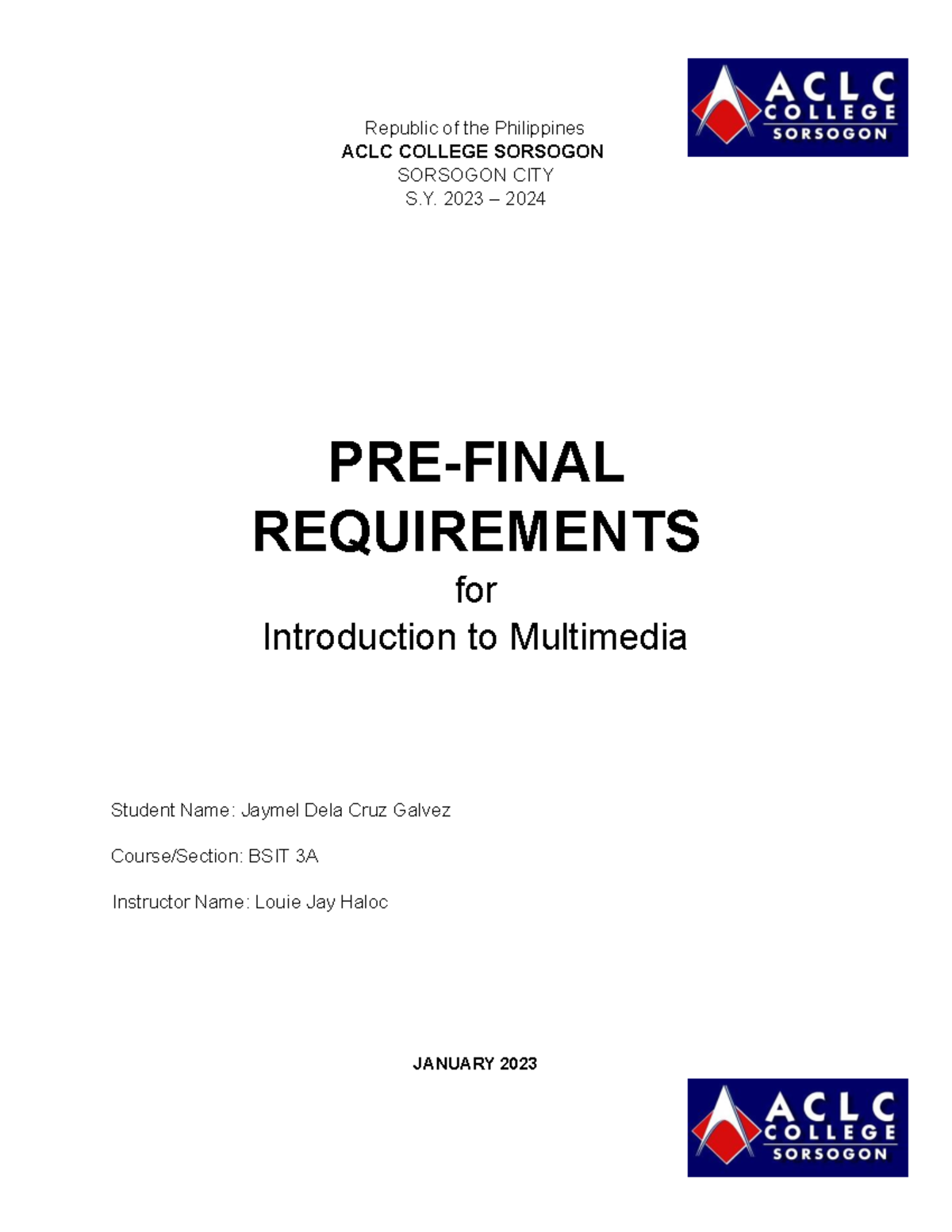 ACLC COLLEGE SORSOGON: Prefinals on Domestic Abuse & GIMP Art - Studocu