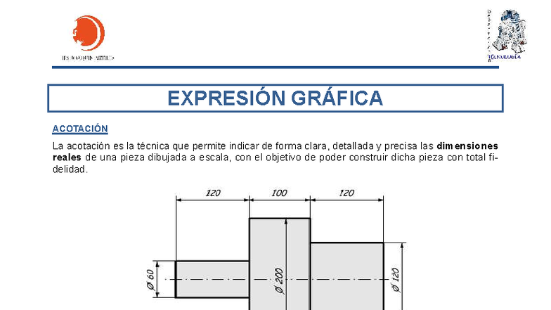 Teoría de Acotación - 3º ESO: Técnicas y Reglas Esenciales - Studocu