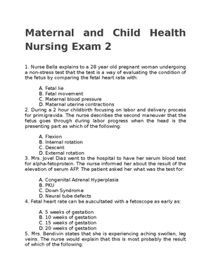 PNLE 100 Items - Practice exam mock and pe boards for PNLE - Philippine ...