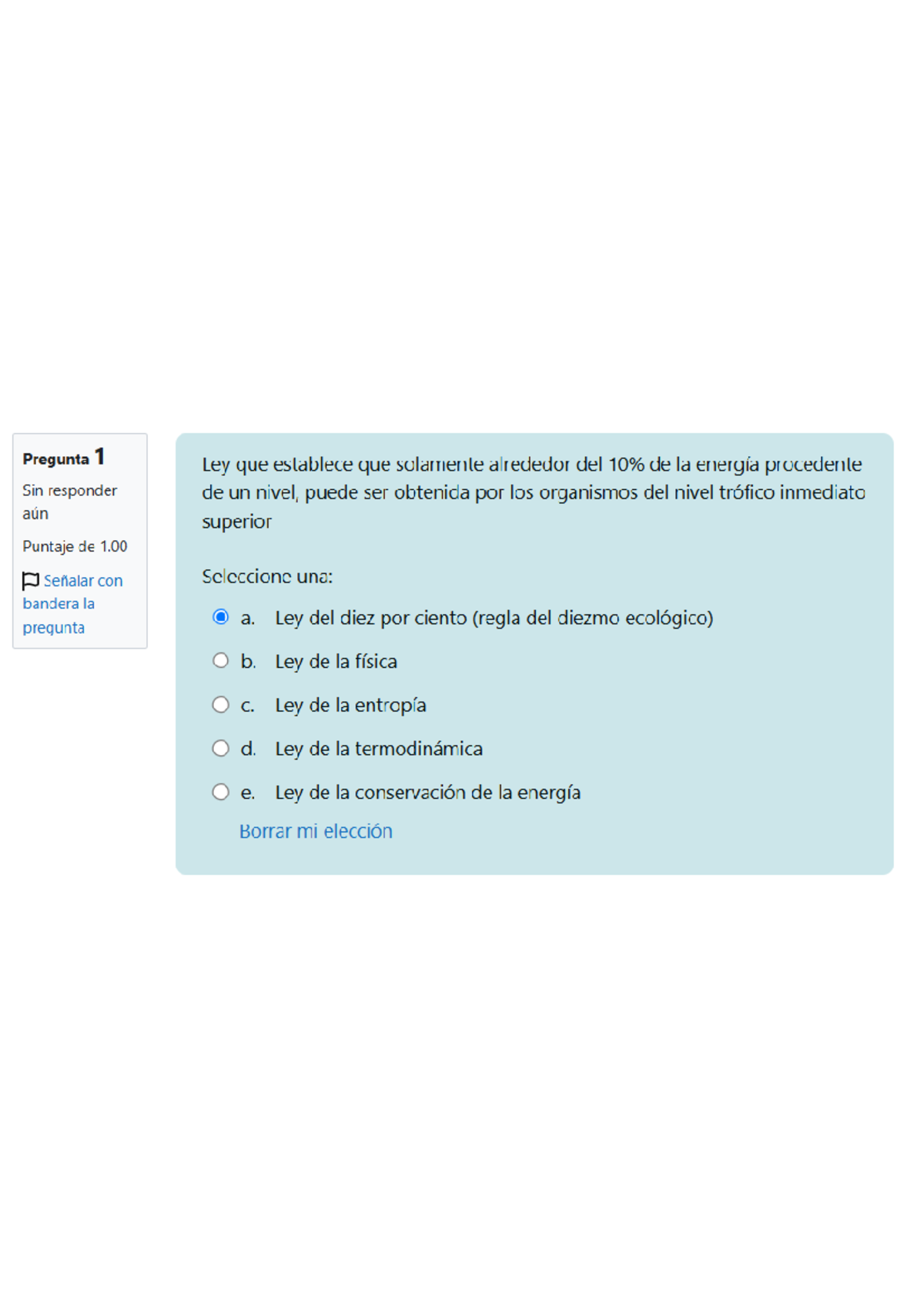 Capítulo 3: Preguntas sobre Leyes Ecológicas y Cadenas Alimenticias ...