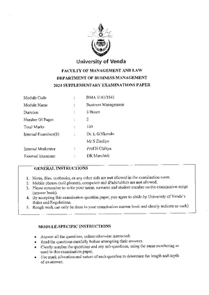 93187 - Personnel Training N5 – Module 1 – Training and development in ...