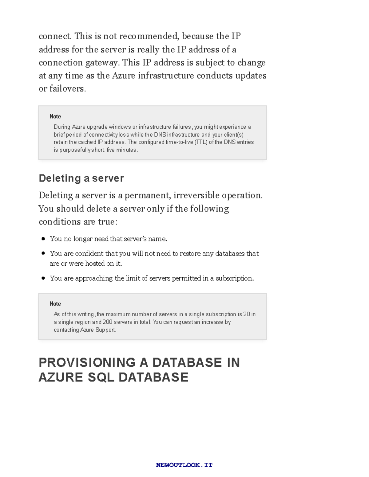 Provisioning and Managing Databases in Azure SQL Database (SSIO2019 ...