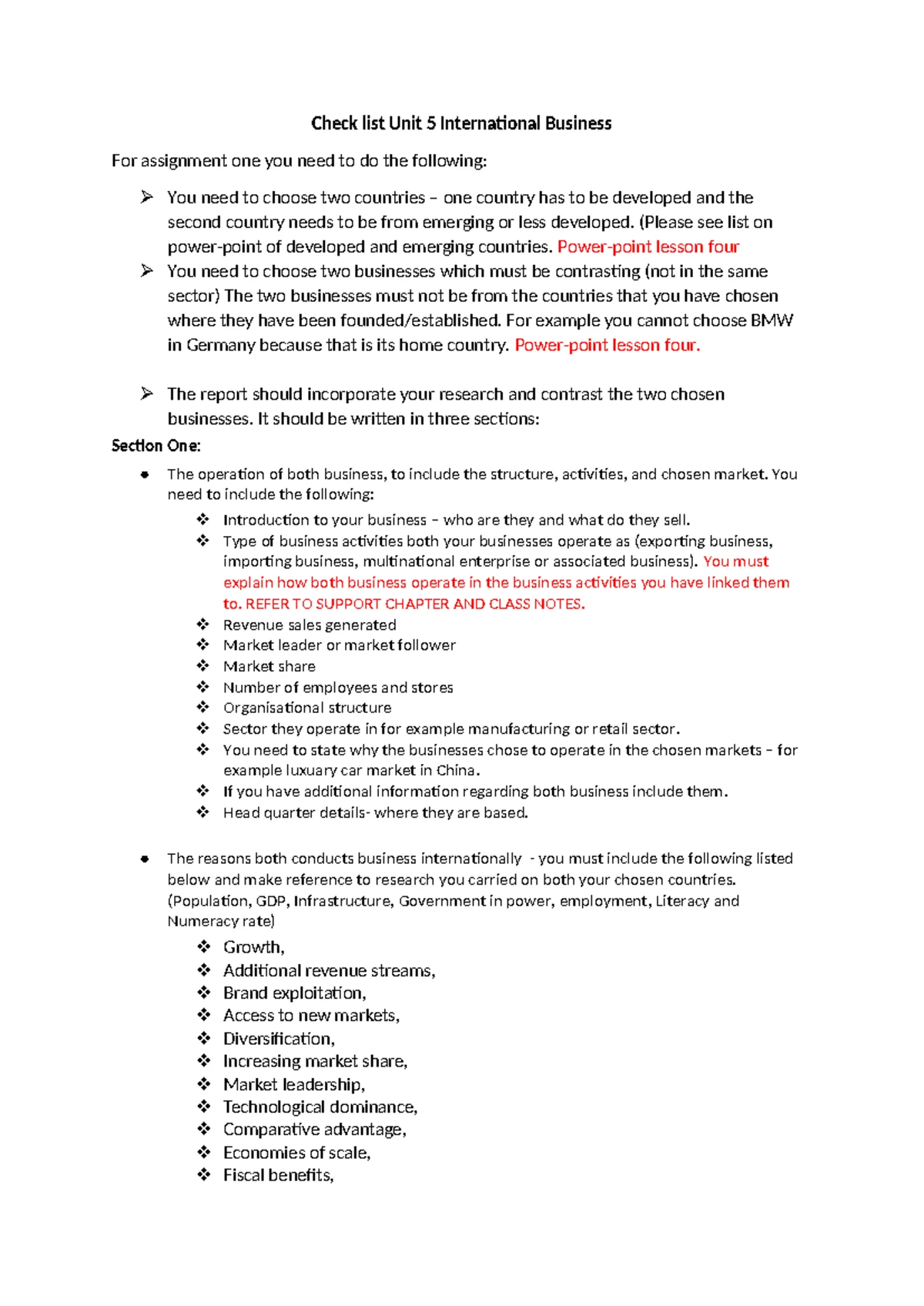 Unit 5 assigment 1 tesco and BT - UNIT 5 ASSIGMENT 1 INTERNATIONAL ...