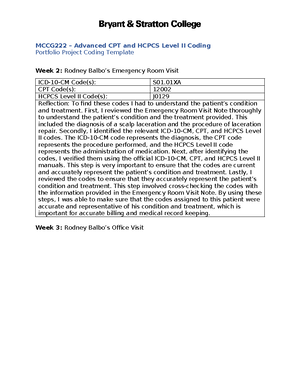 [Solved] Identify the appropriate CPT codes andor HCPCS Level II codes ...