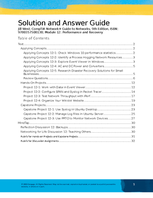 Netplus 9e Mod11solutions - Module 11: Security in Network Design ...
