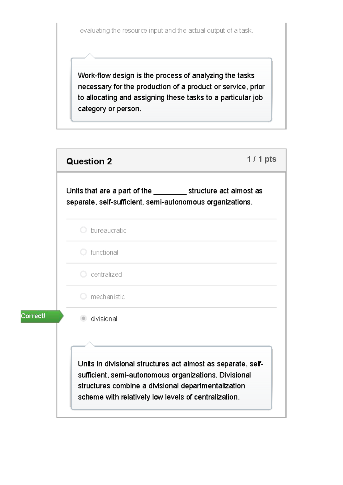 Human Resource Management - Quiz 3: Evaluating Task Inputs and Outputs ...