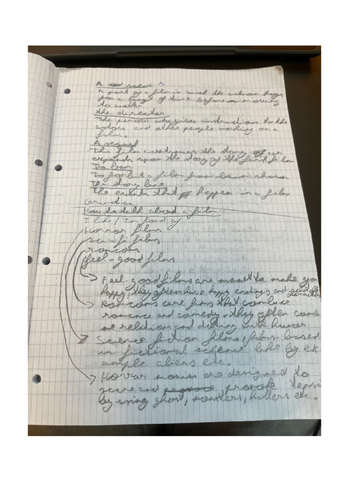 Notities 3 - Engels Unit 1: Key Concepts in Film Genres - Studocu