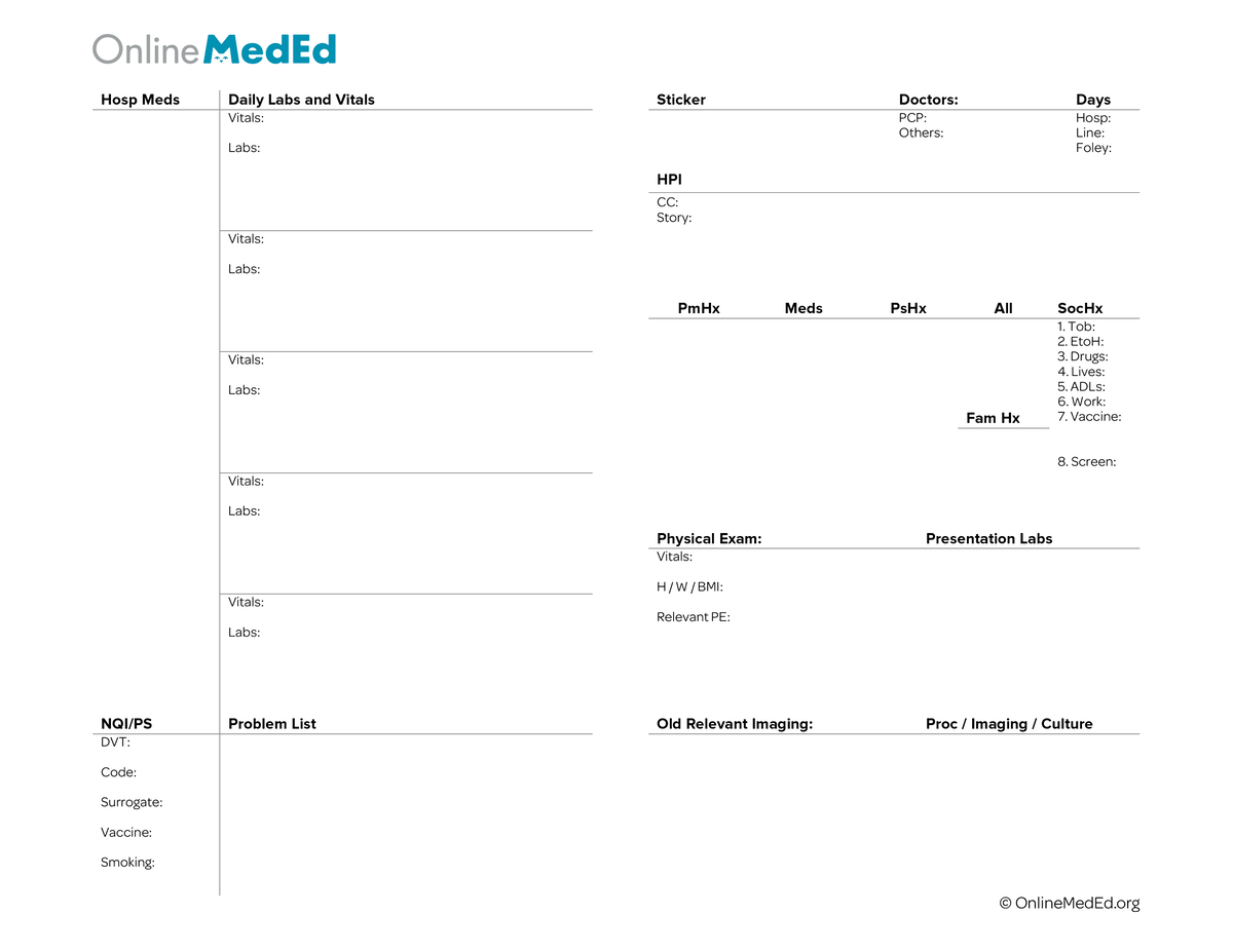Patient Tracker OME - OnlineMedEd - oral radiology - Studocu