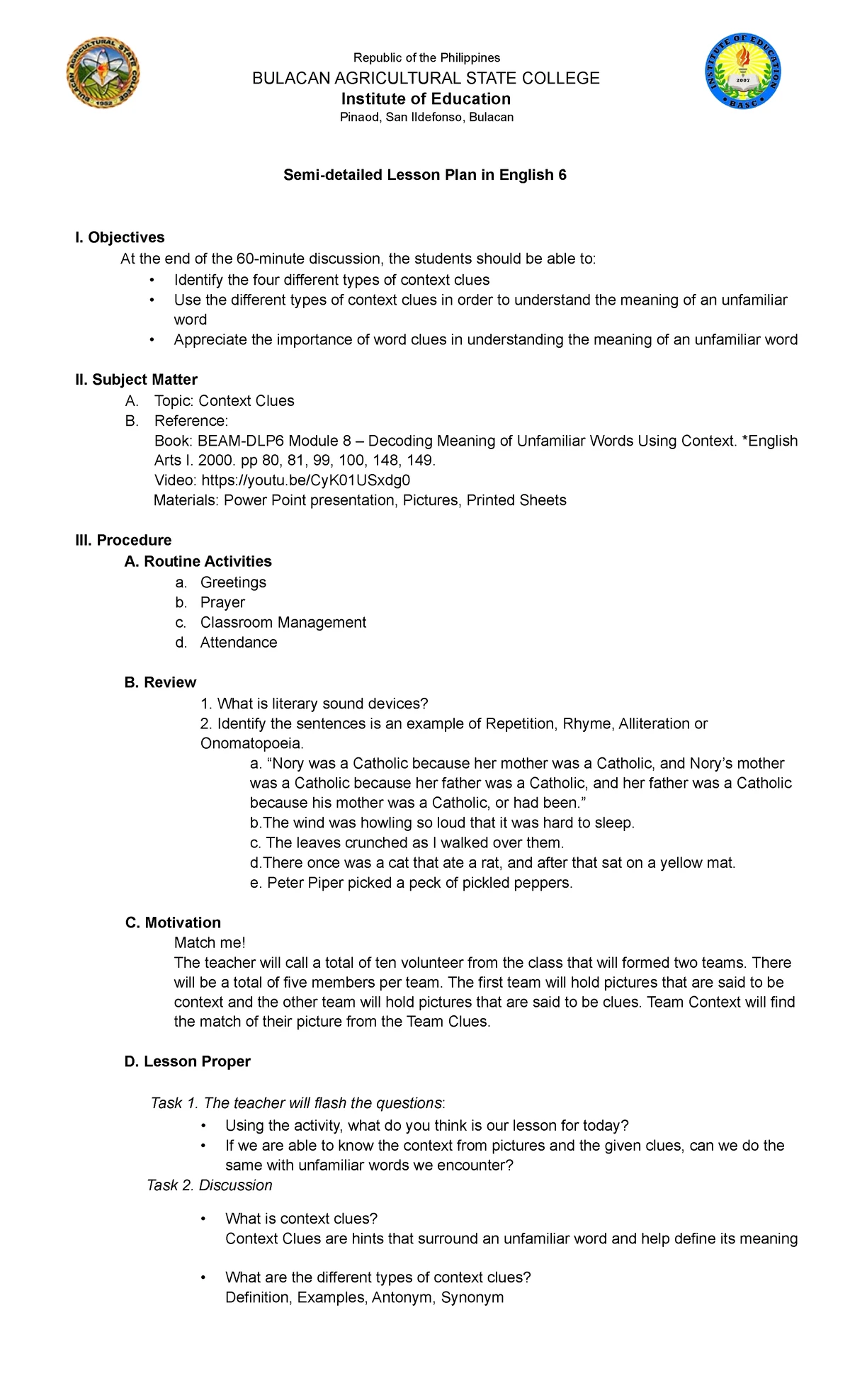 BASC SOCSC Module: Teaching Social Studies in Elementary Grades ...