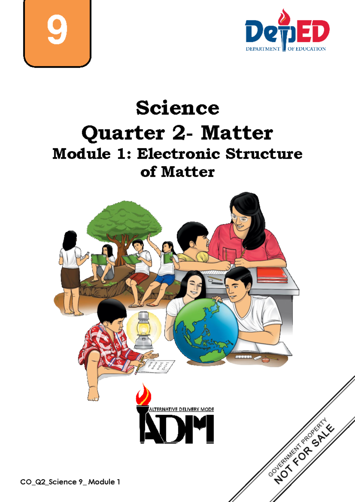 Science 9 Q2 Mod1 Electronic Structure of Matter Ver Final - Science ...
