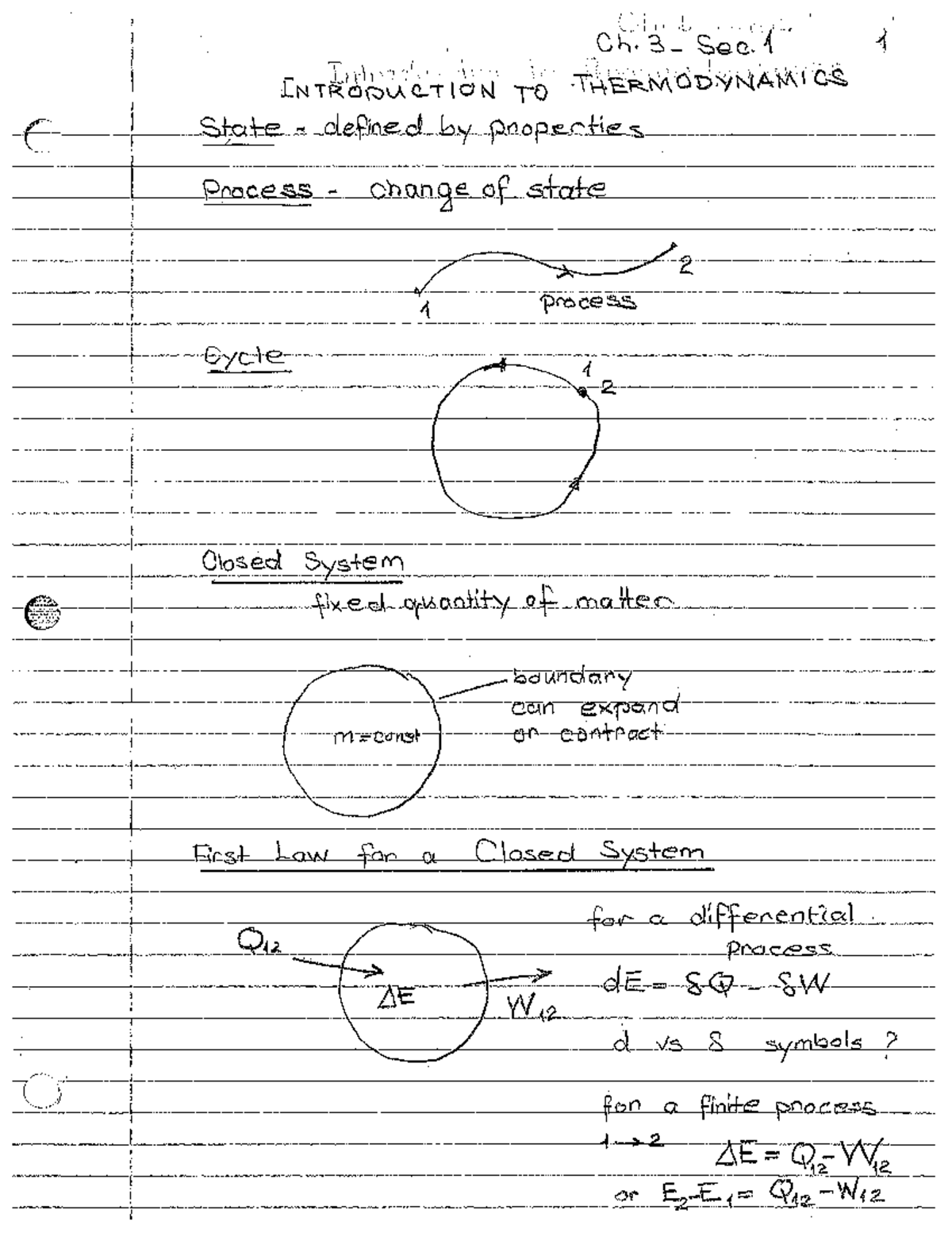 Thermodynamics Overview: Concepts & Laws (Course Code Here) - Studocu