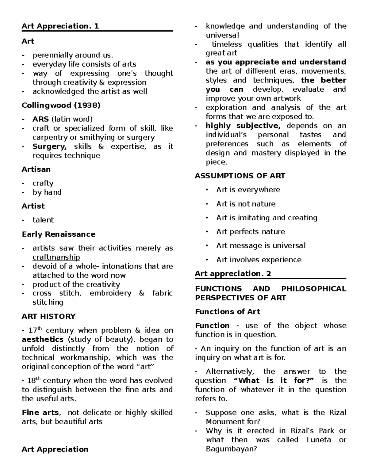 Art Appreciation: Prelims (Embracing Humanities) Insights and Analysis ...