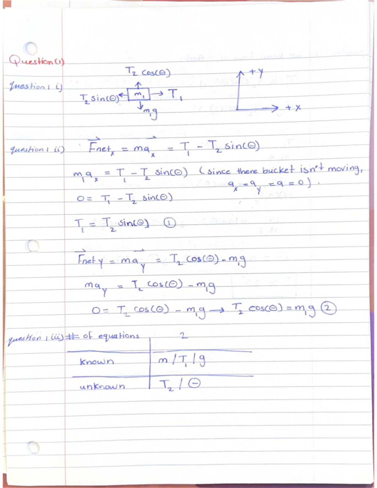 Assignment 2: Physics Problem Set and Solutions - Studocu