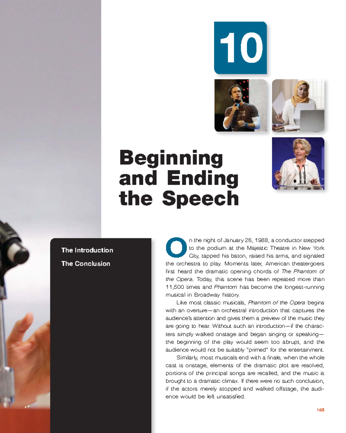The Art of Public Speaking (12th Ed.) - Chapter 10: Speech Beginnings ...
