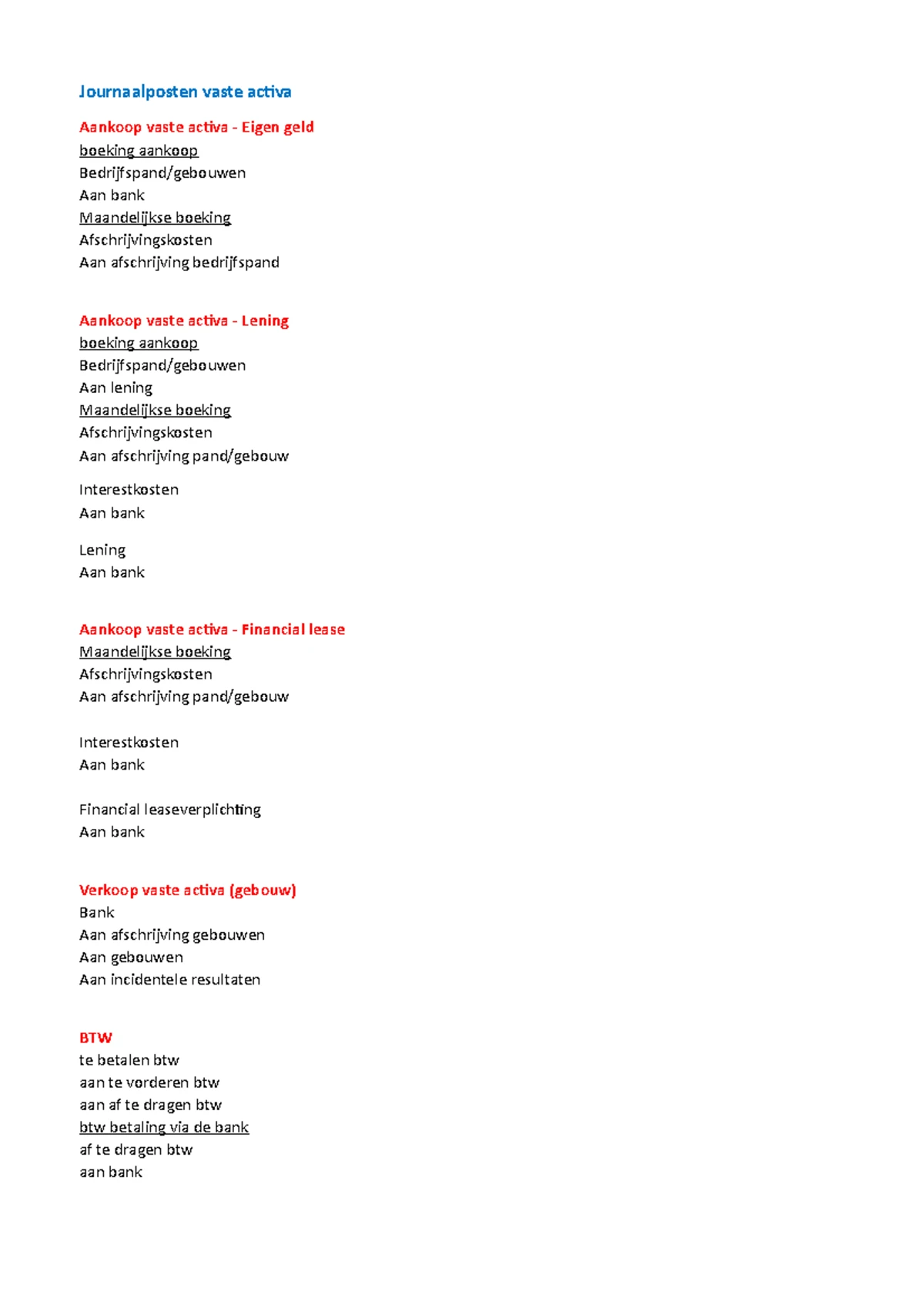 Administratie - basisregels van het journaliseren en het maken van ...