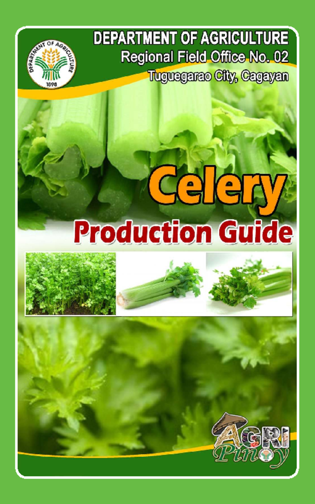 Celery Production Guide (AGRIC 101) - Comprehensive Overview - Studocu