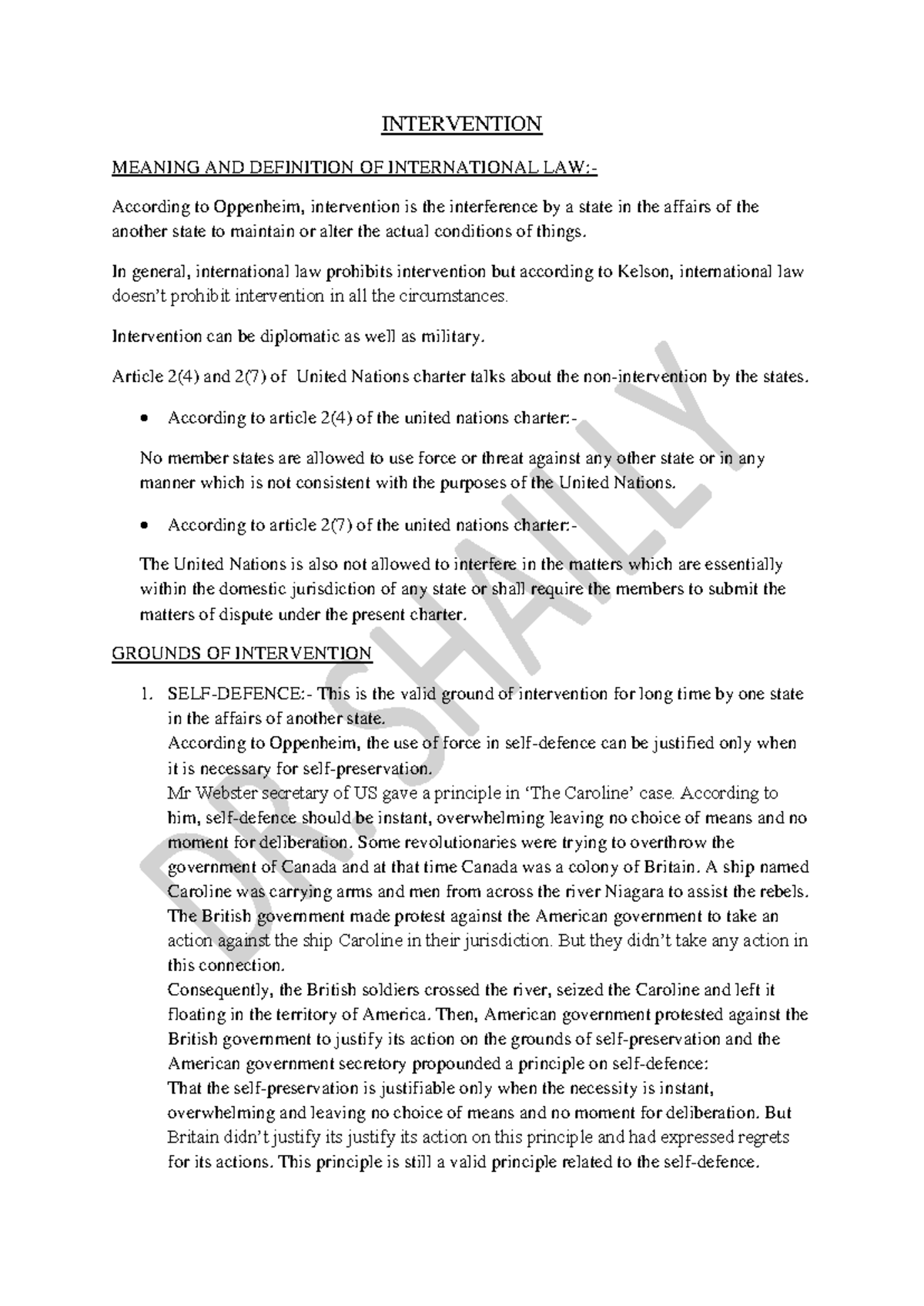 Intervention - HI HIIIIIIII - INTERVENTION MEANING AND DEFINITION OF ...
