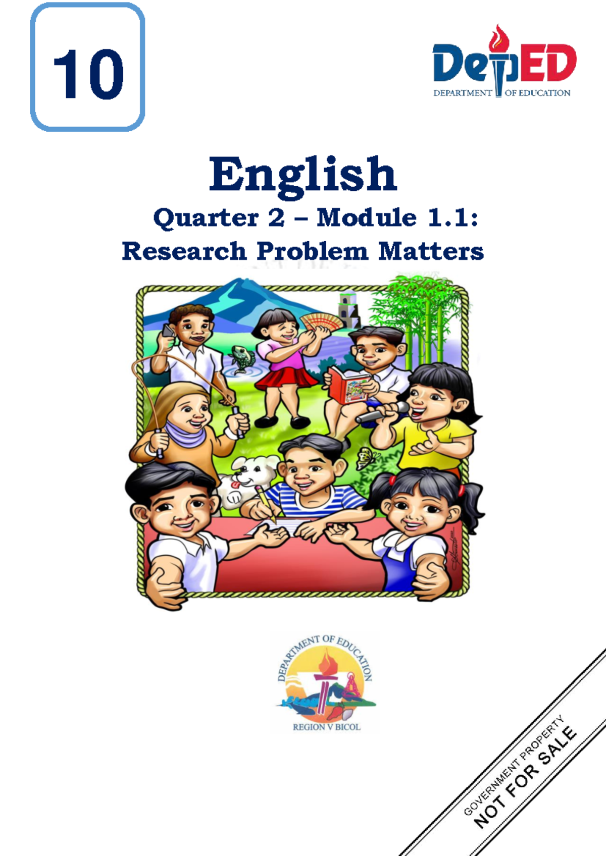 English 10 Q2 Module 1.1: Understanding Research Problems - Studocu