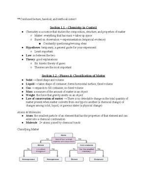 ACS Final Exam Practice 1 with answers - CHEM 1127Q - ACS Final Exam Practice 1 The exam is 70 ...