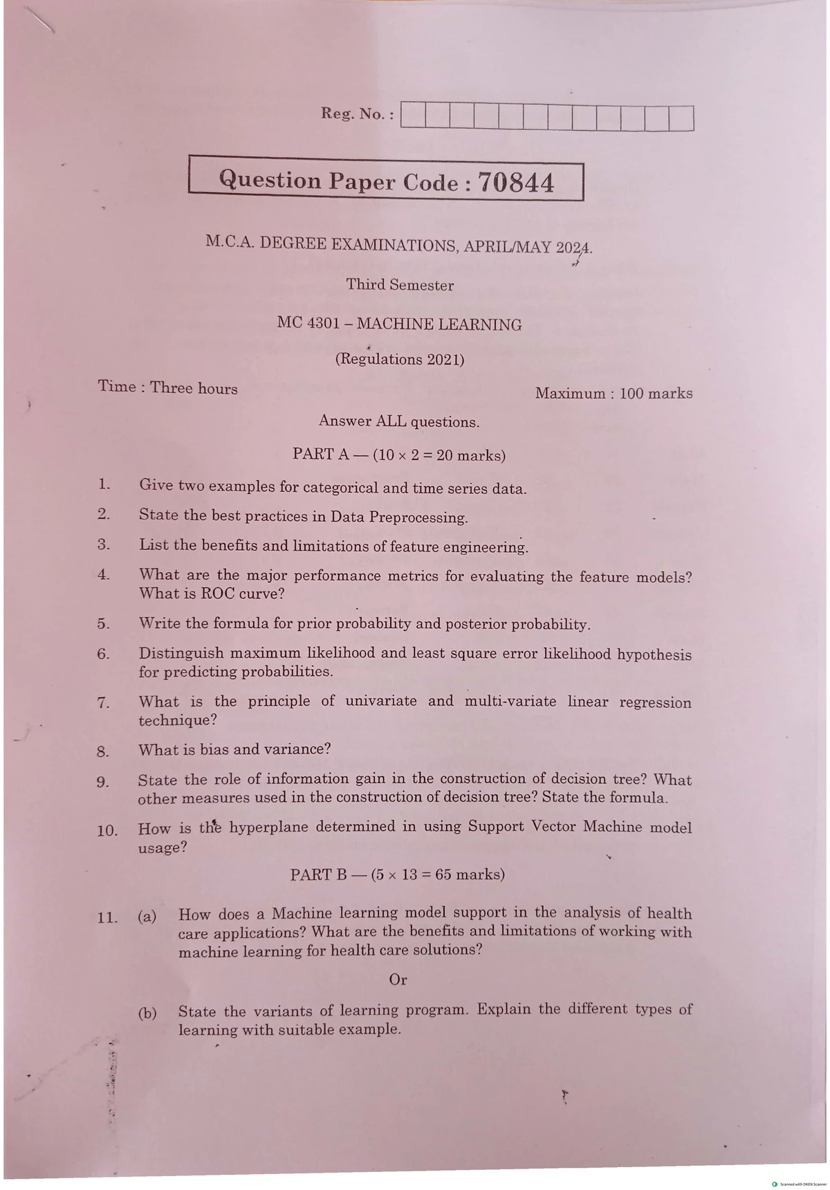 Mml Notes Mathematics For Machine Learning Lecture Notes For B Third
