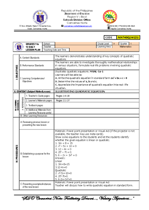 Mps - Mean Percentage Score - Department of Education CORDILLERA ...